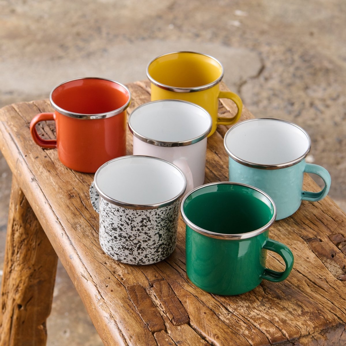 Enamel Babycino Cups | Choose From The Whole Colour Range – Jade and May